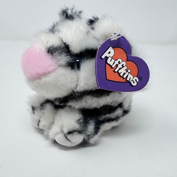 Puffkins | Toys | Vtg 9s Swibco Puffkins Snowball The White Striped ...